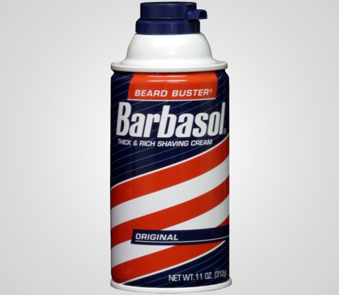 Barbasol Can Safe