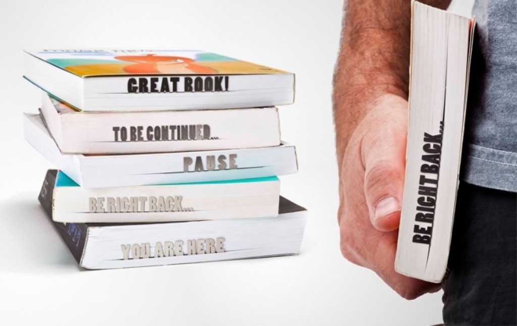 Be Right Back Novelty Bookmark