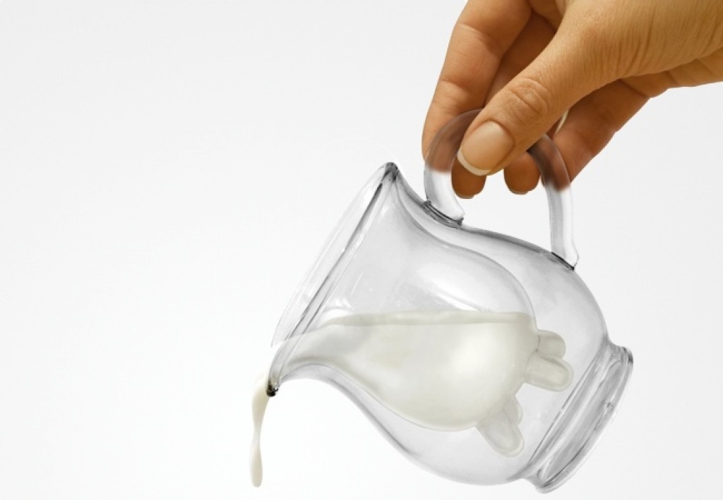 Cow Udder-Shaped Creamer Pitcher