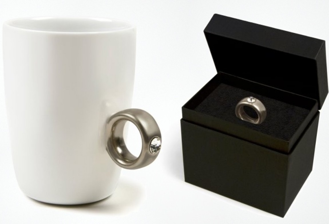 Engagement Ring 2-Carat Coffee Mug