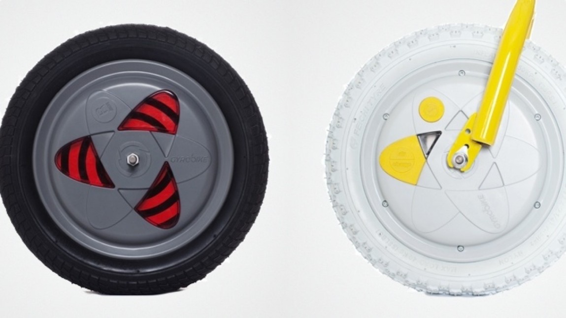 Gyrowheel – A Self-Stabilizing Wheel For Your Child's Bike