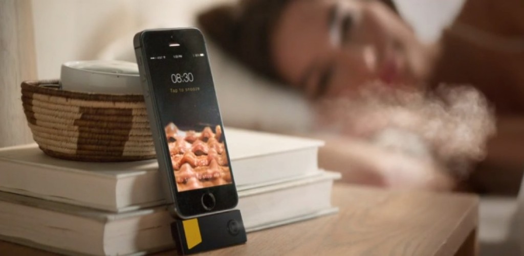 Transform your iPhone into a Bacon Scent Alarm Clock