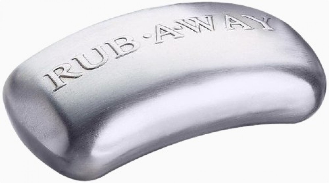 Rub Away The Odors With The Stainless Steel Soap Bar