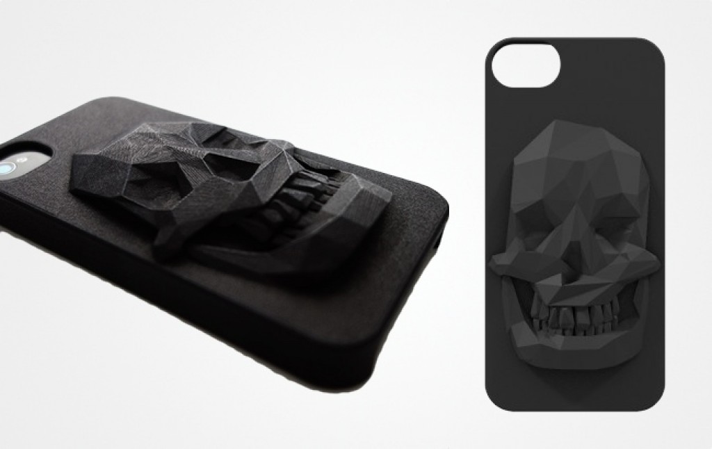 3D Printed Skull iPhone Case