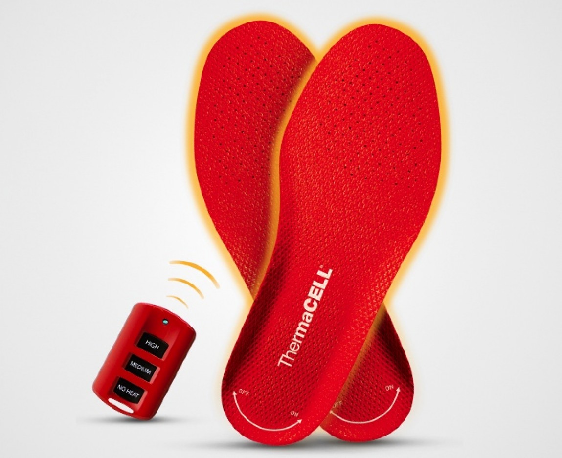 ThermaCELL Heated Insoles – Wirelessly Heat Your Feet