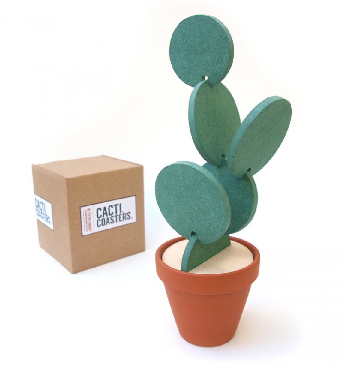 Cacti Coasters Are A Stylish Way To Store Your Coasters