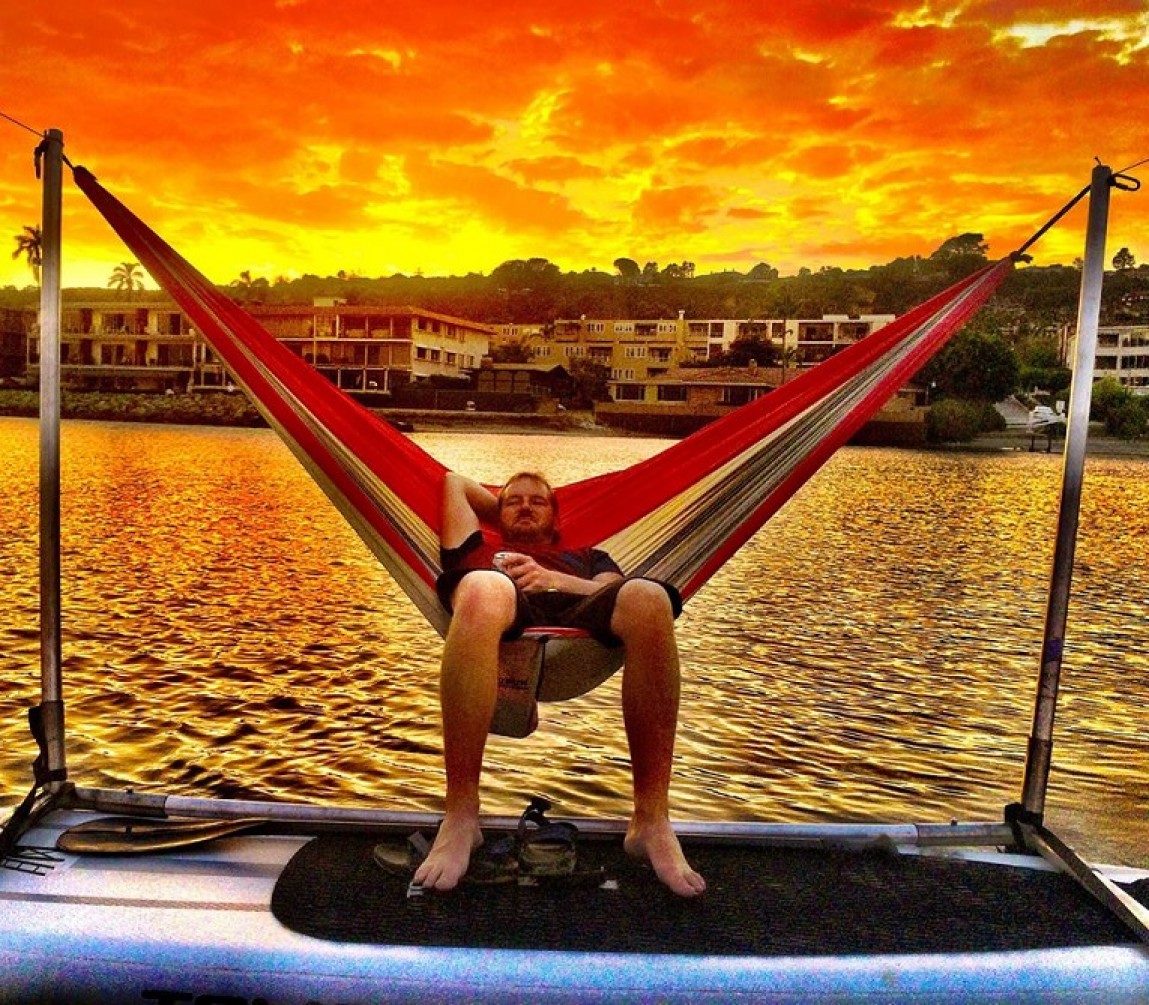 Hammocraft: The All-In-One Hammock And Paddle Boat