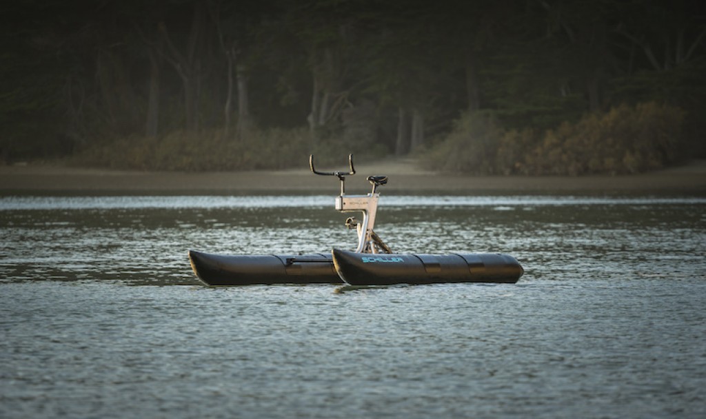 The Water Bike That Can Go Almost Anywhere