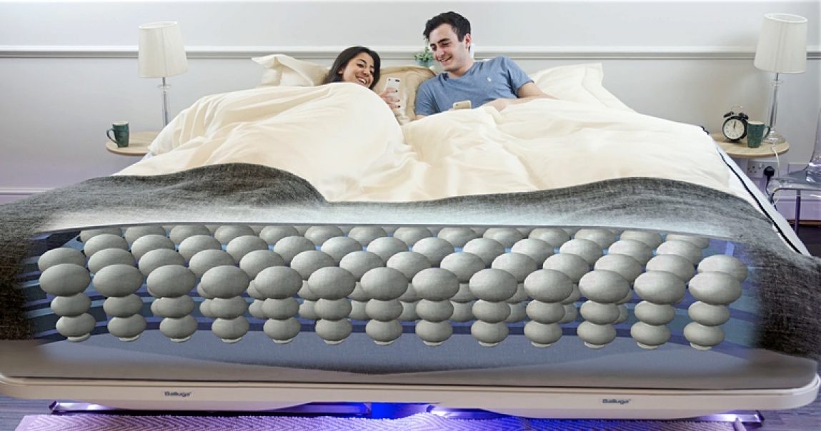Space-Age Smart Mattress Fixes Every Part of your Sleep