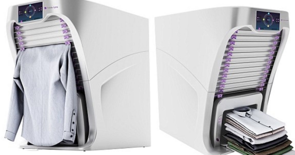 This Machine Folds Your Clothes For You