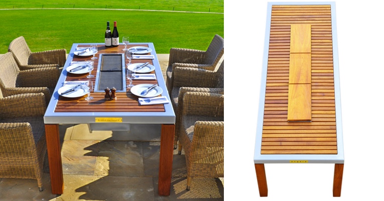 Epic Eight-Seater BBQ Table Makes For A Marvelous Experience