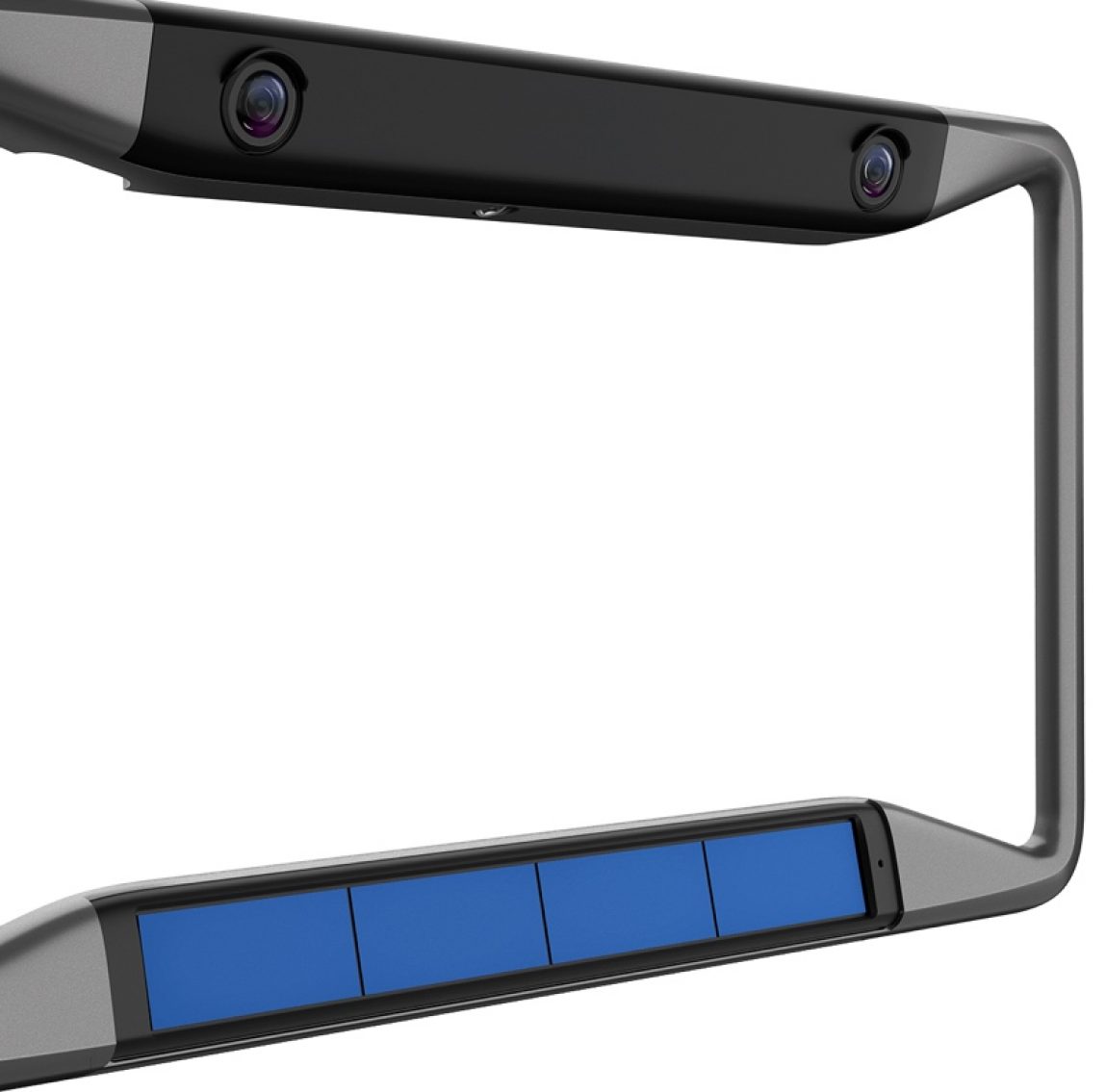 Solar-Powered, Detachable Backup Camera