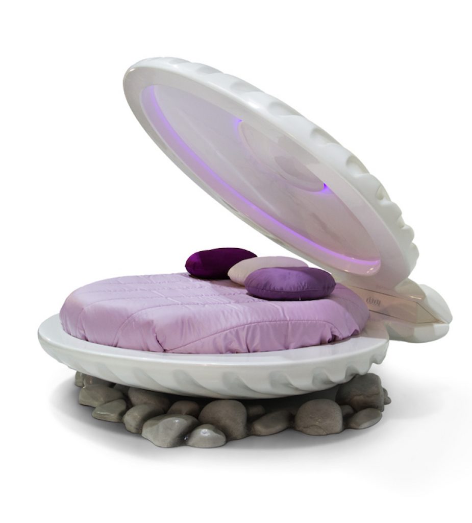 Live Out Your Princess Dreams with This Shell Bed