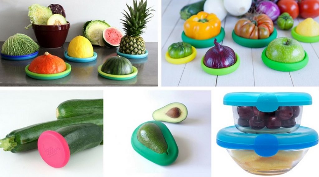 Seal In Your Food's Freshness With These Colorful Food Huggers