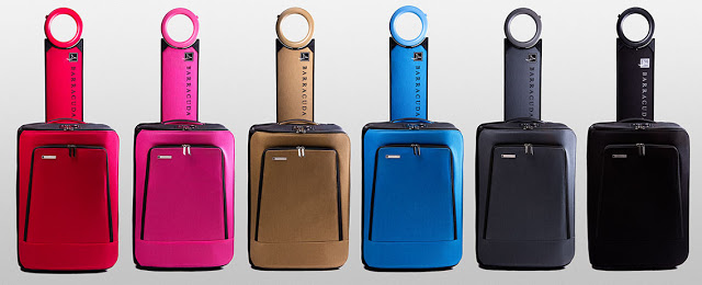 A 4-Inch Collapsible Suitcase with a Built-in Table and Swivel Handle