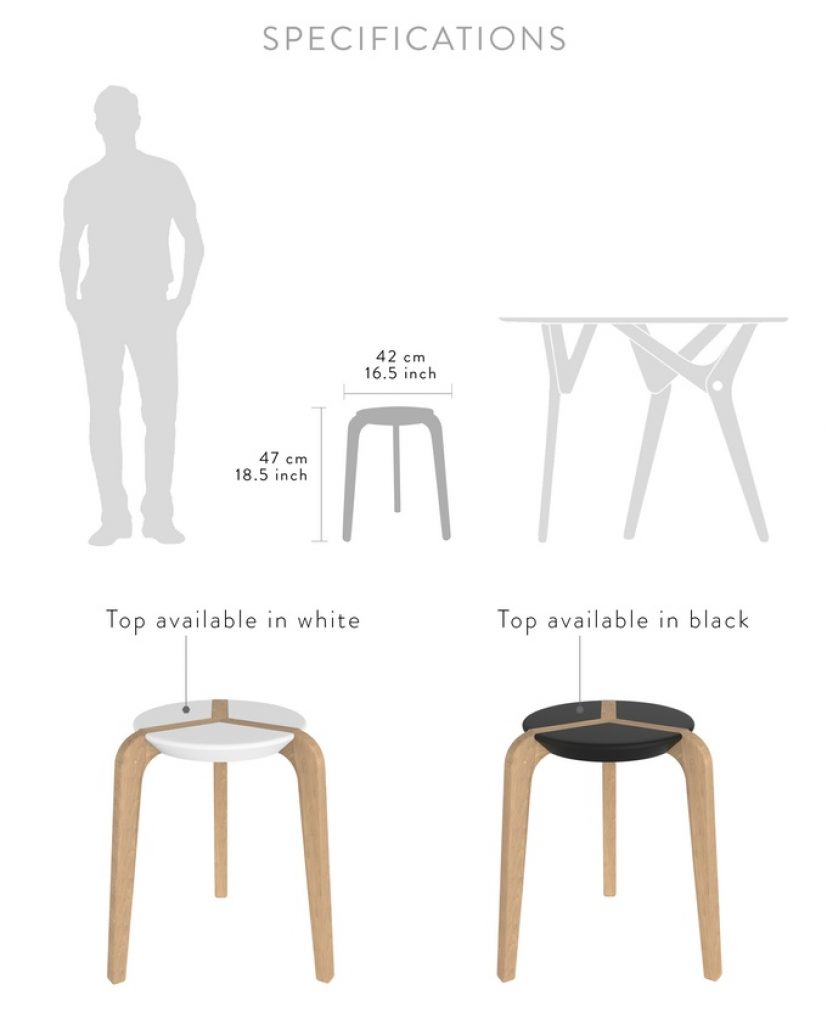 With a Pull and a Twist, This Table Shrinks and Grows to Your Needs