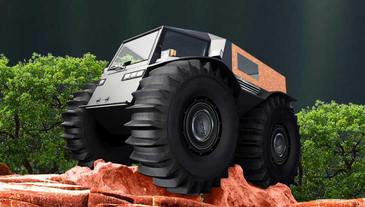 The SHERP Explorer Tank Takes You Where Humans Have Never Gone Before