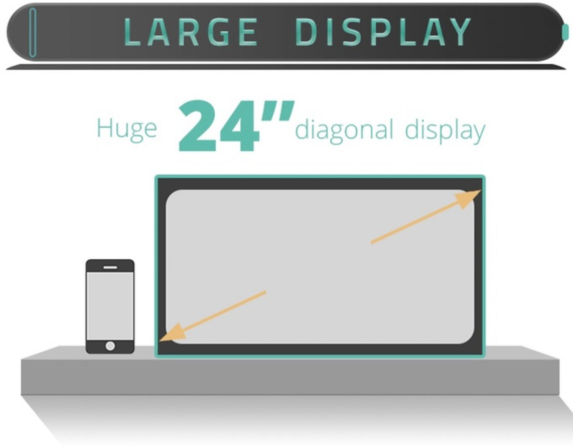 Take Your Big Screen on the Go with This Handy Pop-Up Display