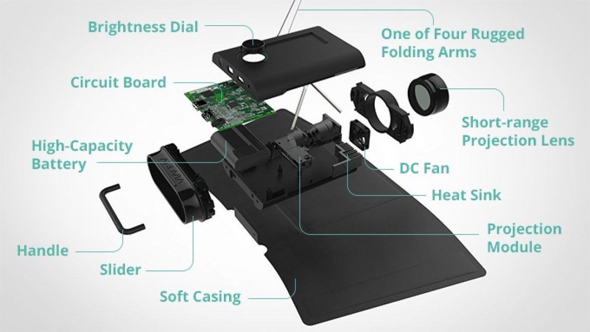 Take Your Big Screen on the Go with This Handy Pop-Up Display