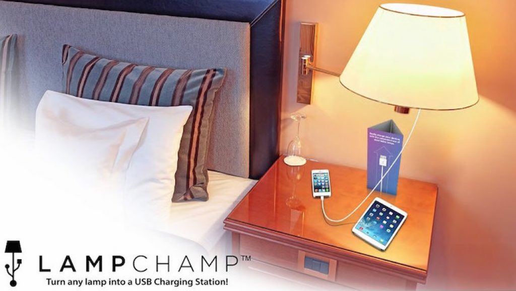 Charge Your iPhone Using Any Standard Lamp