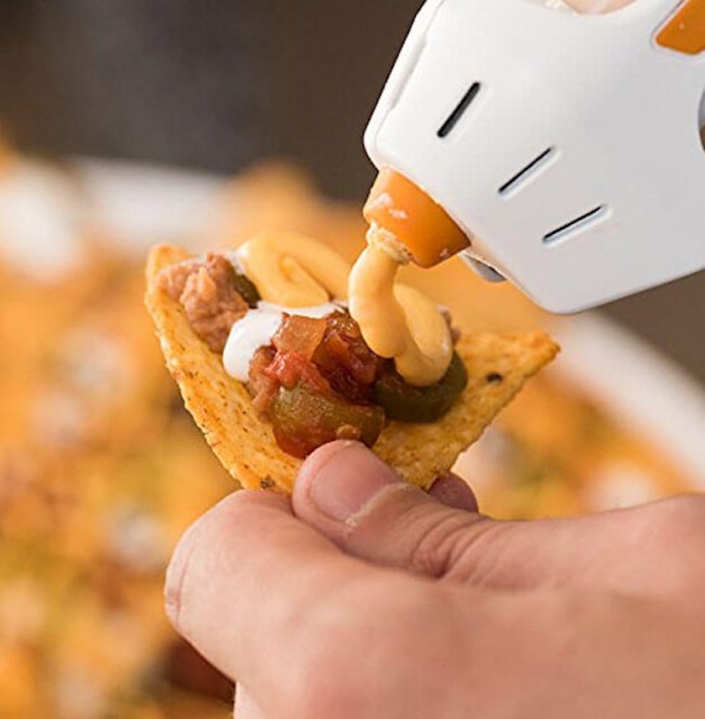 This Cheese Gun Can Turn Your Game Day Nachos into a Culinary Masterpiece!