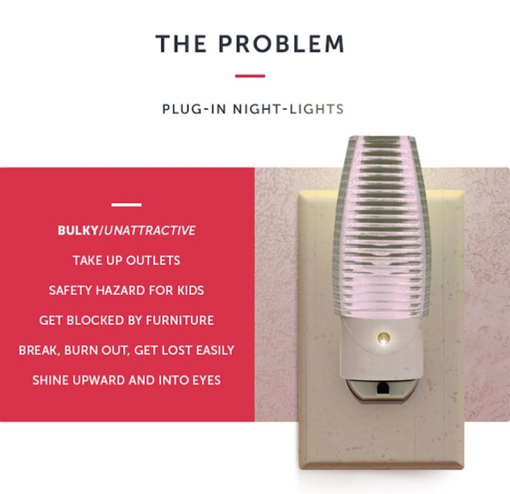 The SnapPower SwitchLight Turns Your Light Switch Into A Nightlight