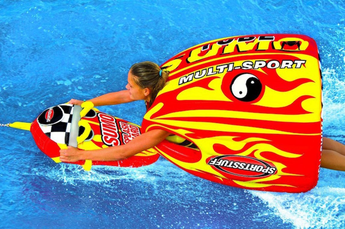Sumo Tube: Make a Splash With This Inflatable, Towable Water Craft