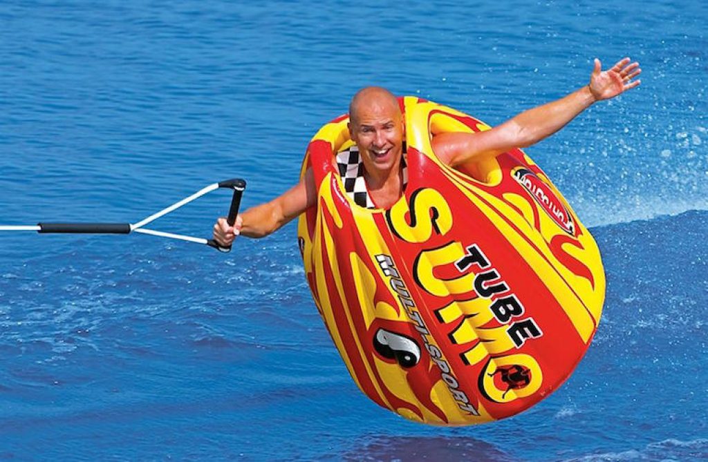 Sumo Tube: Make a Splash With This Inflatable, Towable Water Craft