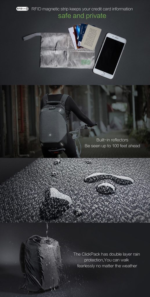 The ClickPack Pro Is The Best Functional And Stylish Backpack To ...