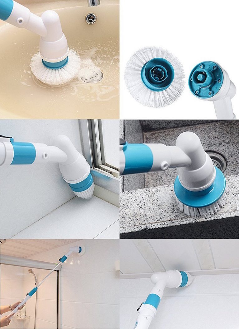 The Hurricane Spin Scrubber Scrubs Through Anything at 300 RPM