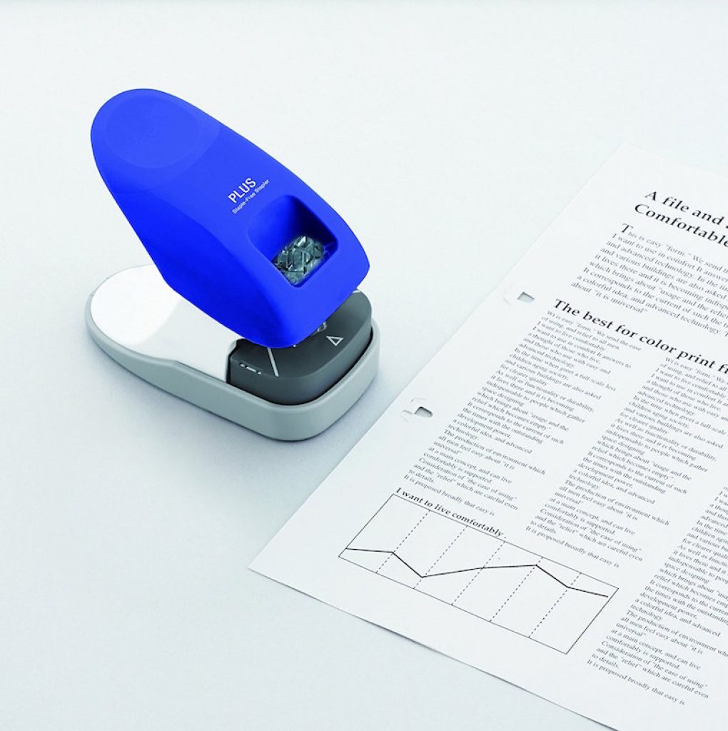 The Plus Paper Clinch Is an Eco-Friendly, Staple-Free Stapler