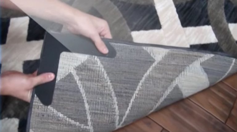The NeverCurl Stops Your Rug Corners from Curling Instantly