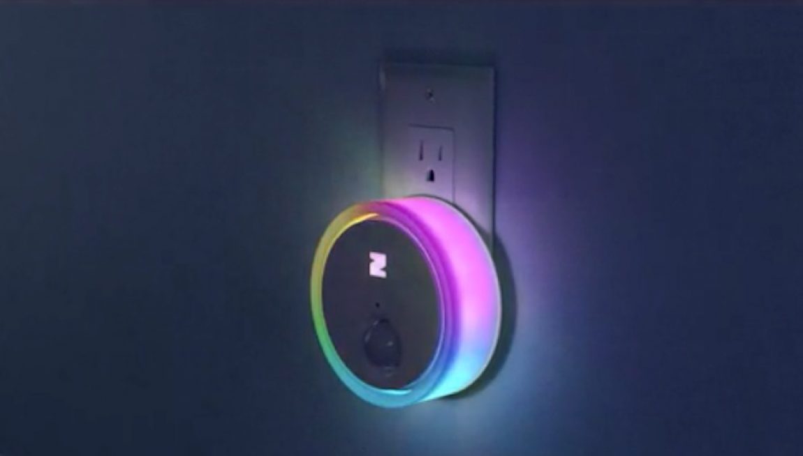 The Zing Is a Smart, Full-Color Led Night Light Powered by Artificial ...